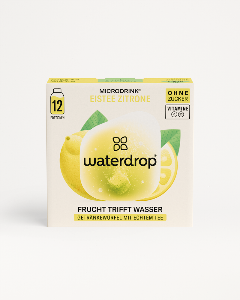 Microdrink EISTEE ZITRONE: Bestelle jetzt | waterdrop®