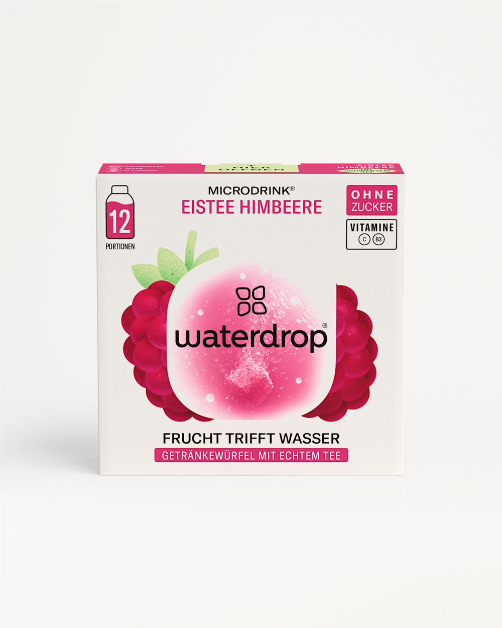 Microdrink EISTEE HIMBEERE: Jetzt bestellen | waterdrop®