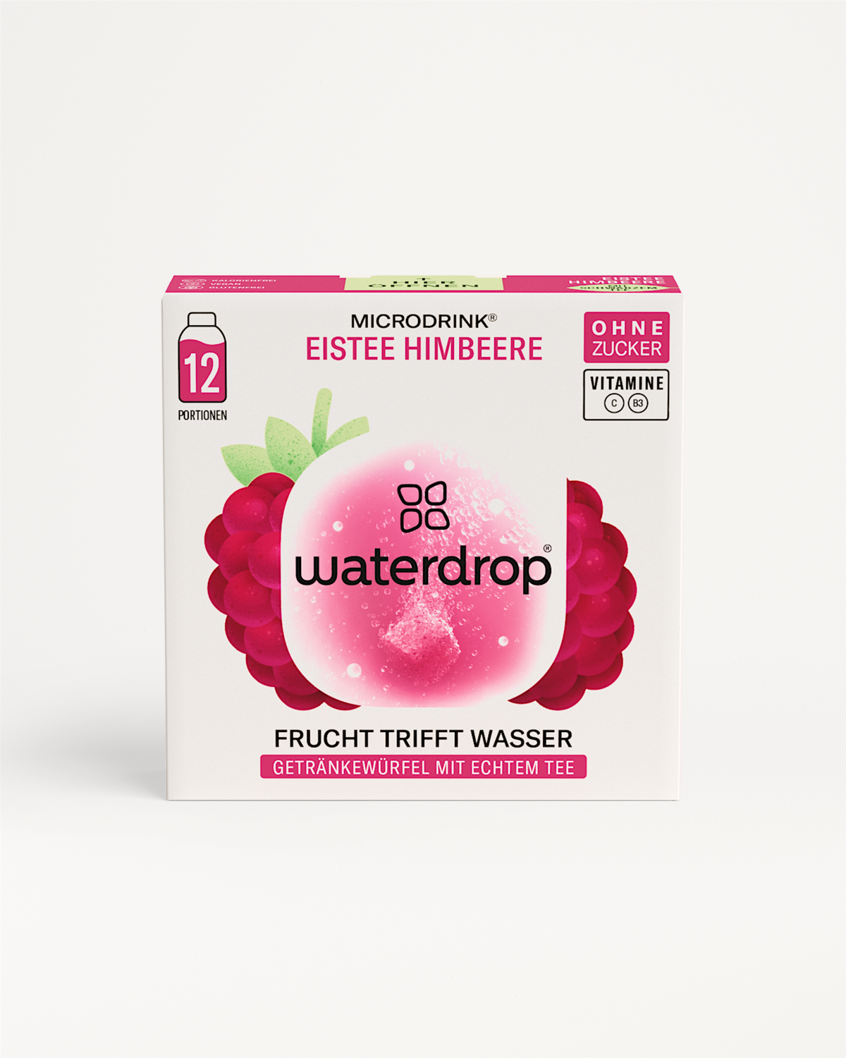 Microdrink EISTEE HIMBEERE: Jetzt bestellen | waterdrop®