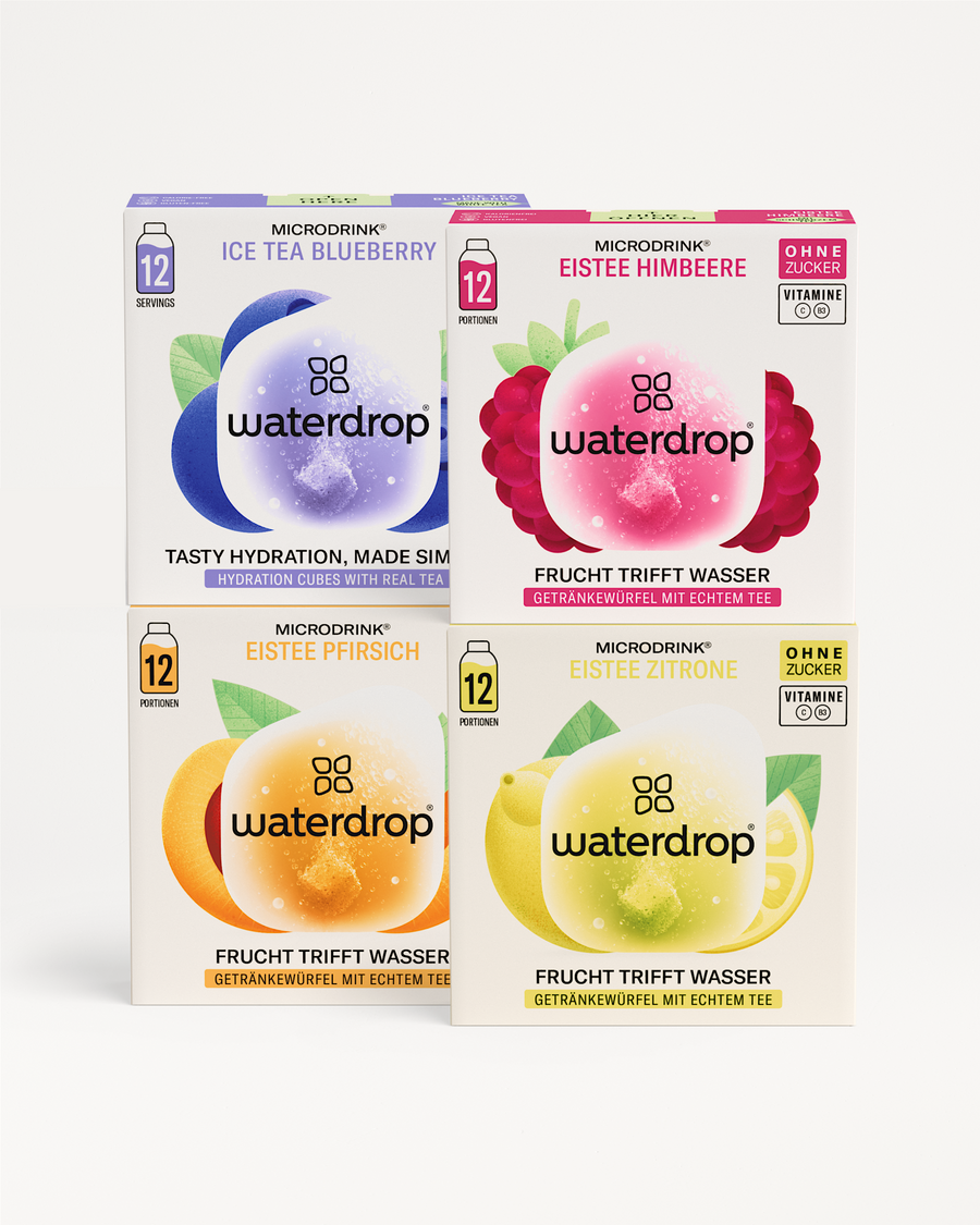 Microdrink EISTEE (4 Sorten): Bestelle jetzt | waterdrop®